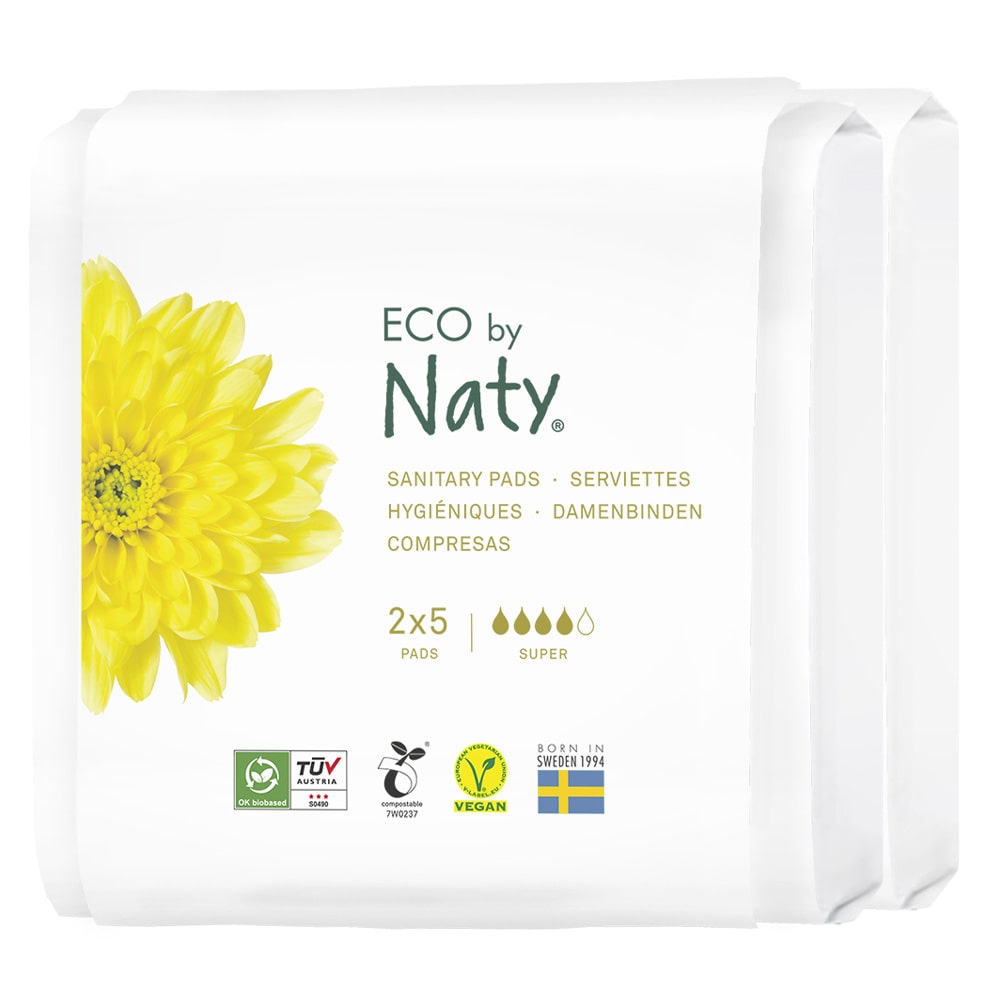 Naty Maandverband Super Travel Pack 10st - Kideo.store Naty Maandverband Super Travel Pack 10st - Kideo.store